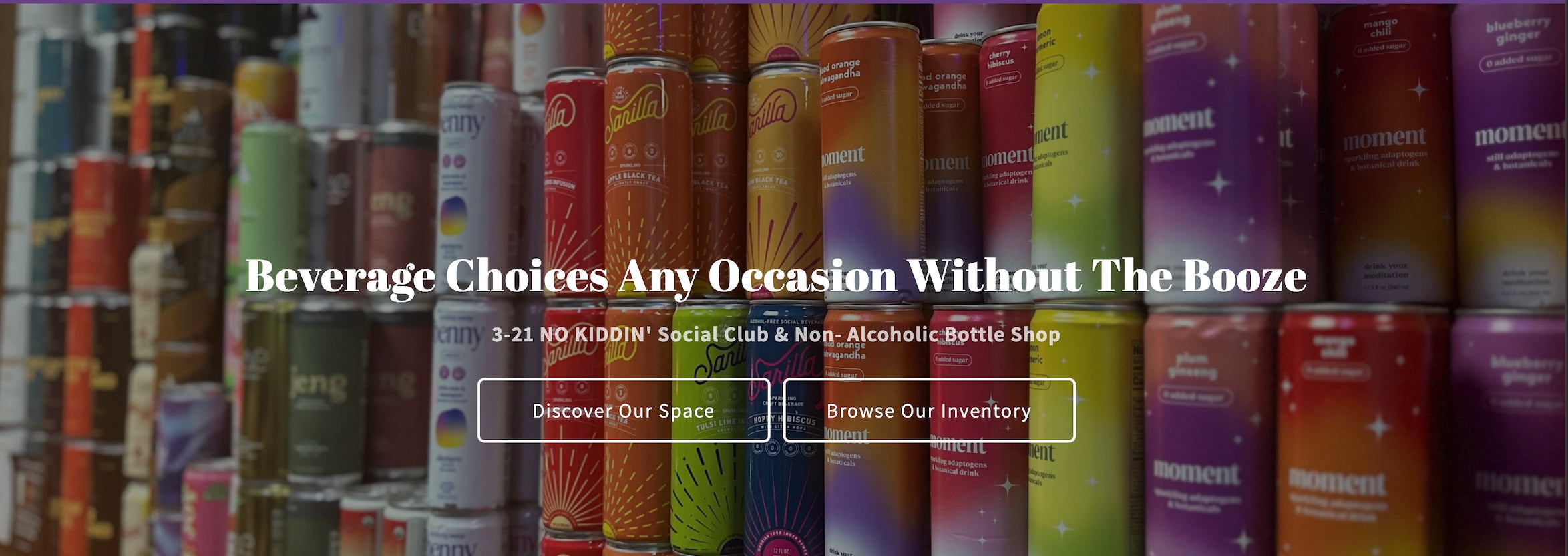 Non Alcoholic Beverage Store & Sober Social Club – 3-21 No Kiddin Sober Space & Bottle Shop