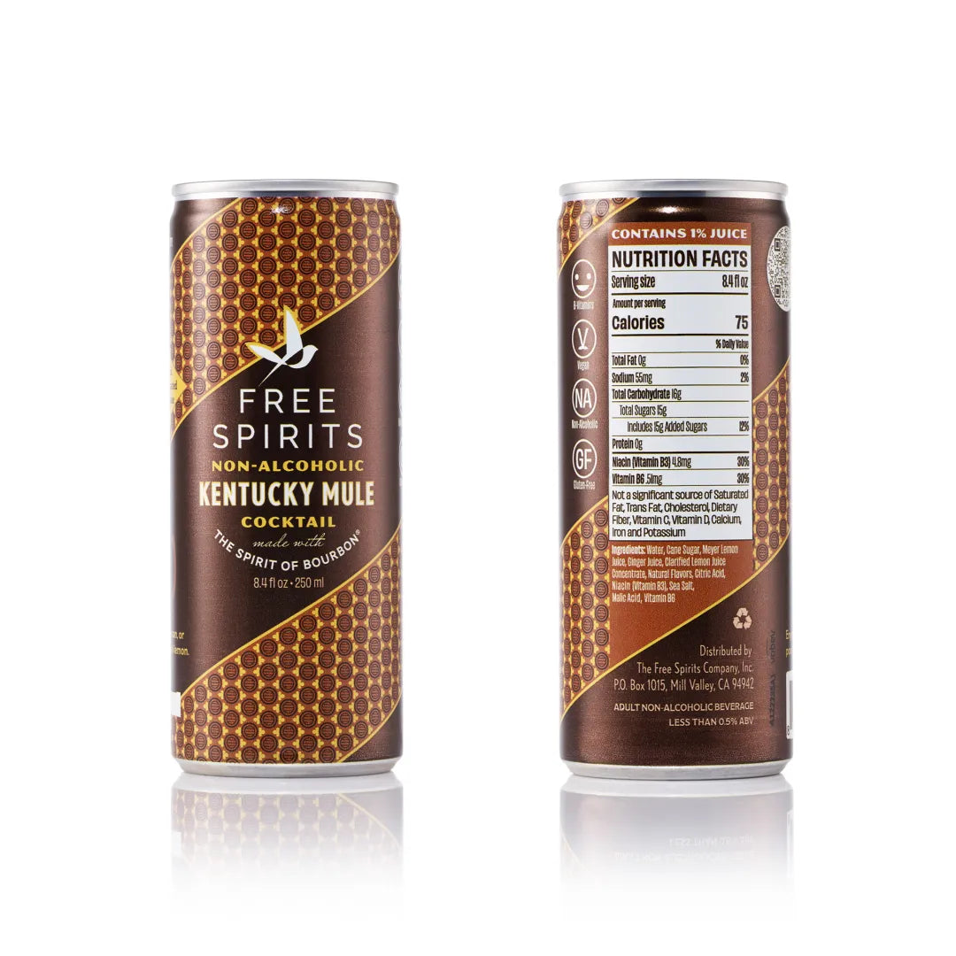 Free Spirits Kentucky Mule Bourbon Nonalcoholic Spirit* – 3-21 No ...